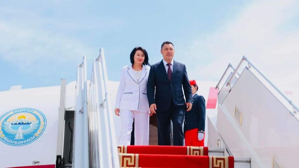 Бүгд Найрамдах Киргиз улсын ерөнхийлөгч С Н Жапаров Монгол Улсад